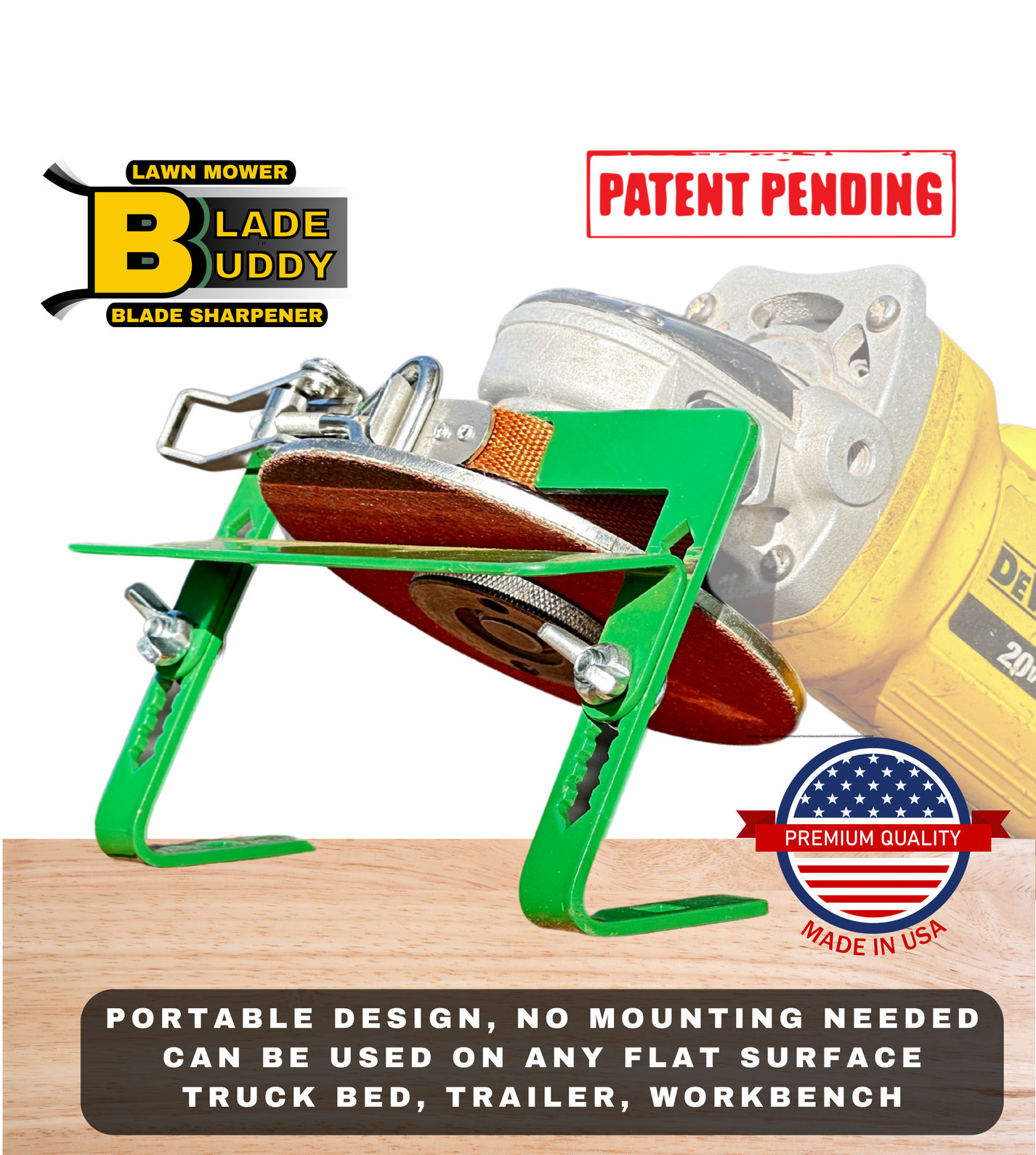 Blade Buddy Lawn Mower Blade Sharpener Starter Kit – Blade Buddy USA