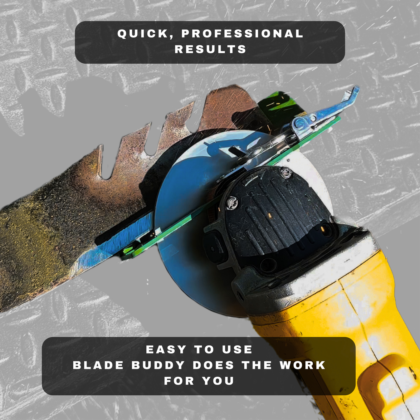 Blade Buddy Lawn Mower Blade Sharpener Starter Kit – Blade Buddy USA